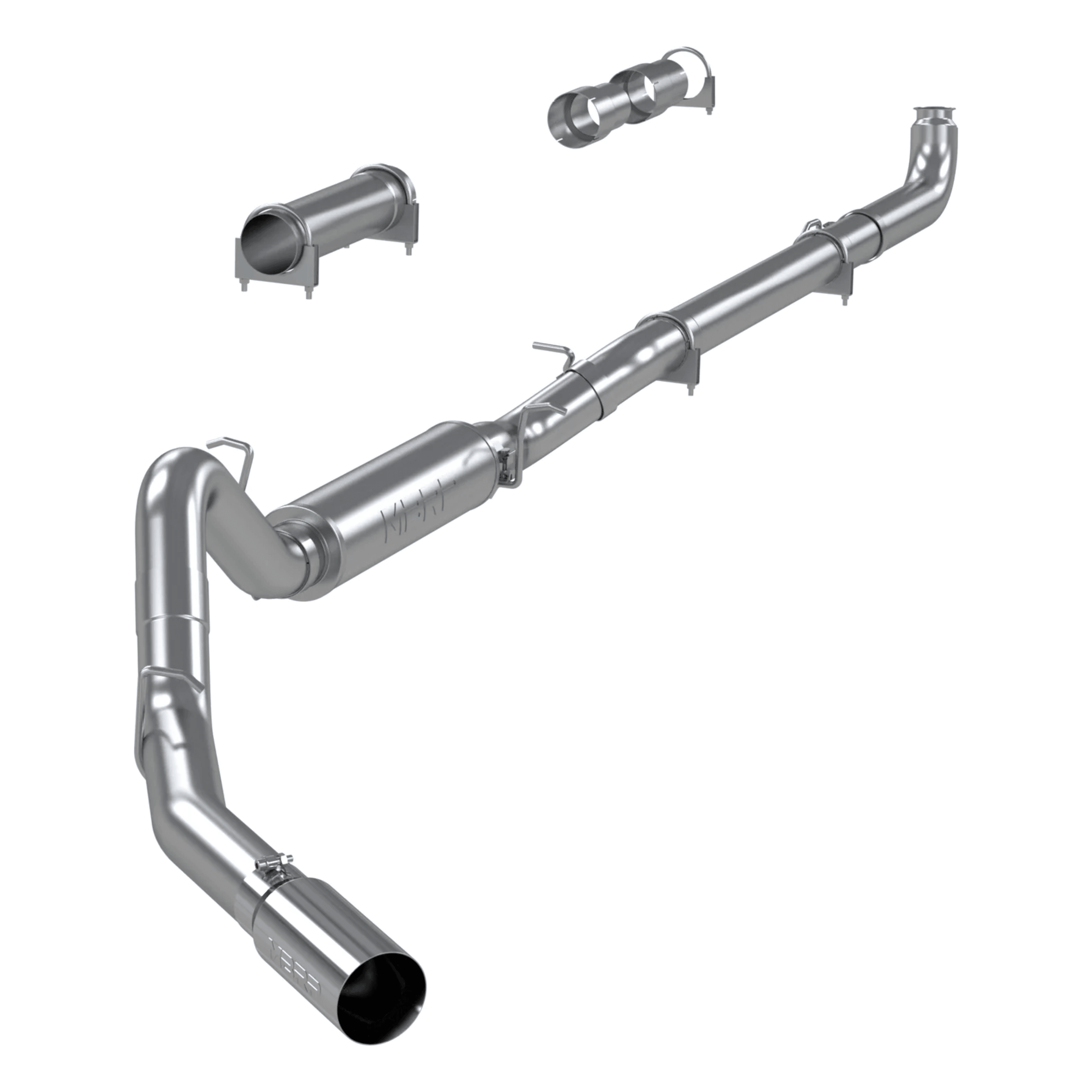 2001-2007 Duramax LB7/LLY/LBZ 304 Stainless Steel 4" Cat-Back Exhaust ...