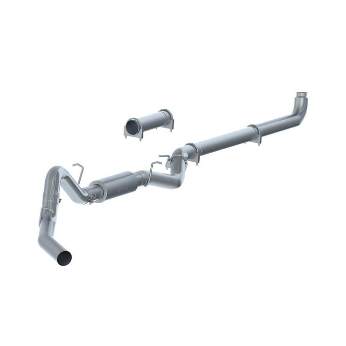 2007.5-2010 Duramax LMM P1 4" Down Pipe Back Exhaust w/ Muffler (C6004 ...