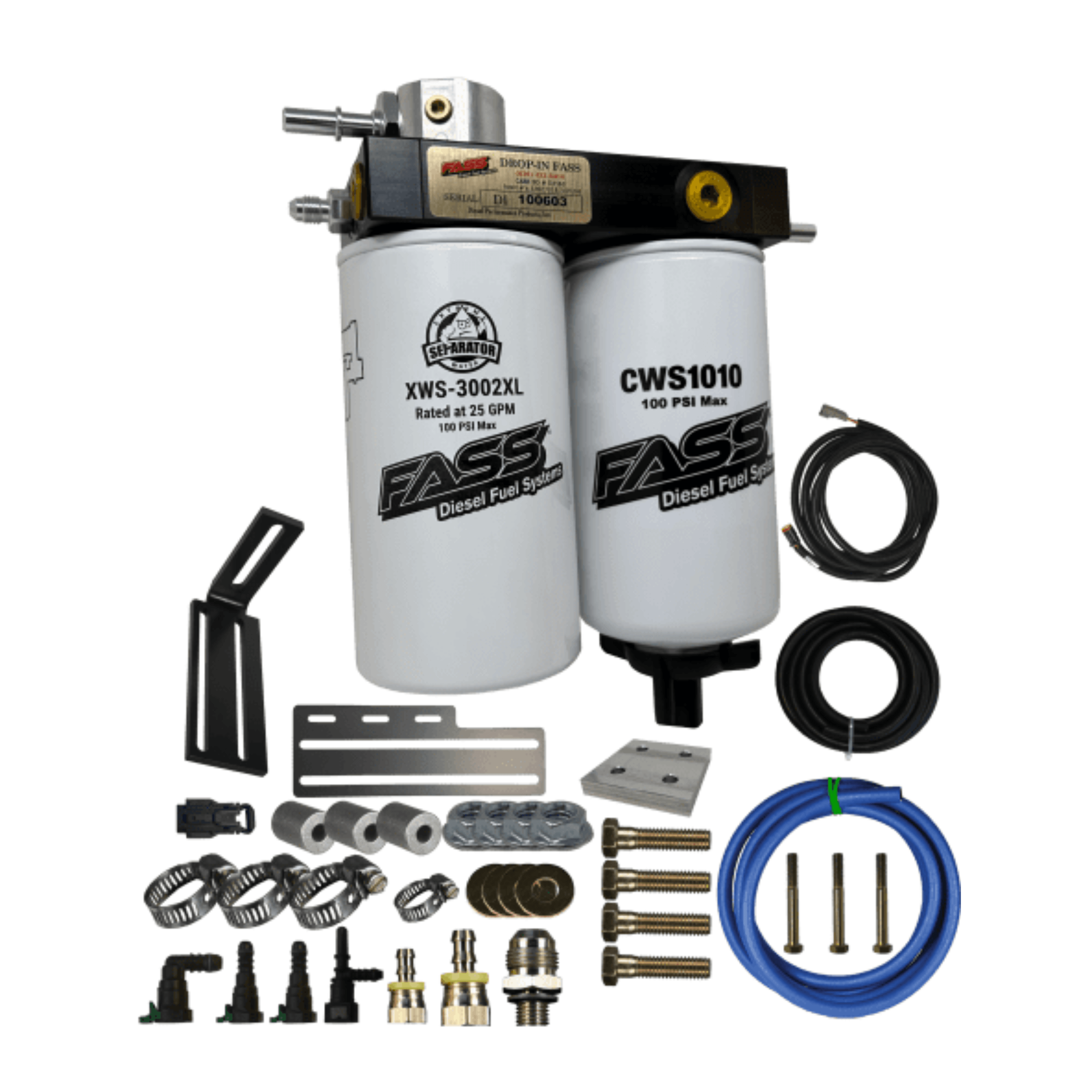 2010-2018 Cummins 6.7L Drop-In Series FASS Fuel System (DIFSRAM1001 ...