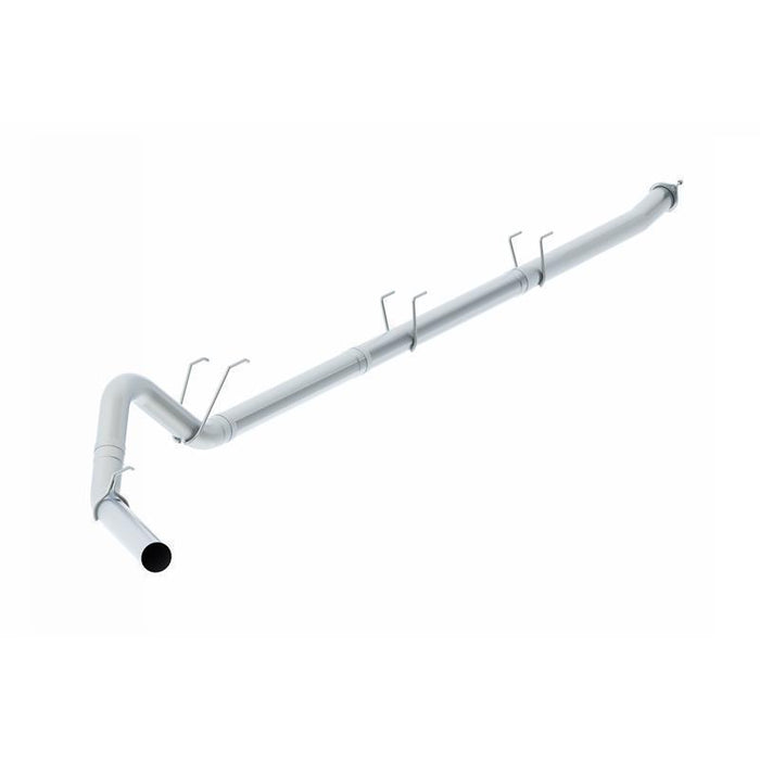 2017-2018 Powerstroke 6.7L P1 4" Downpipe Back Exhaust - No Muffler (C ...