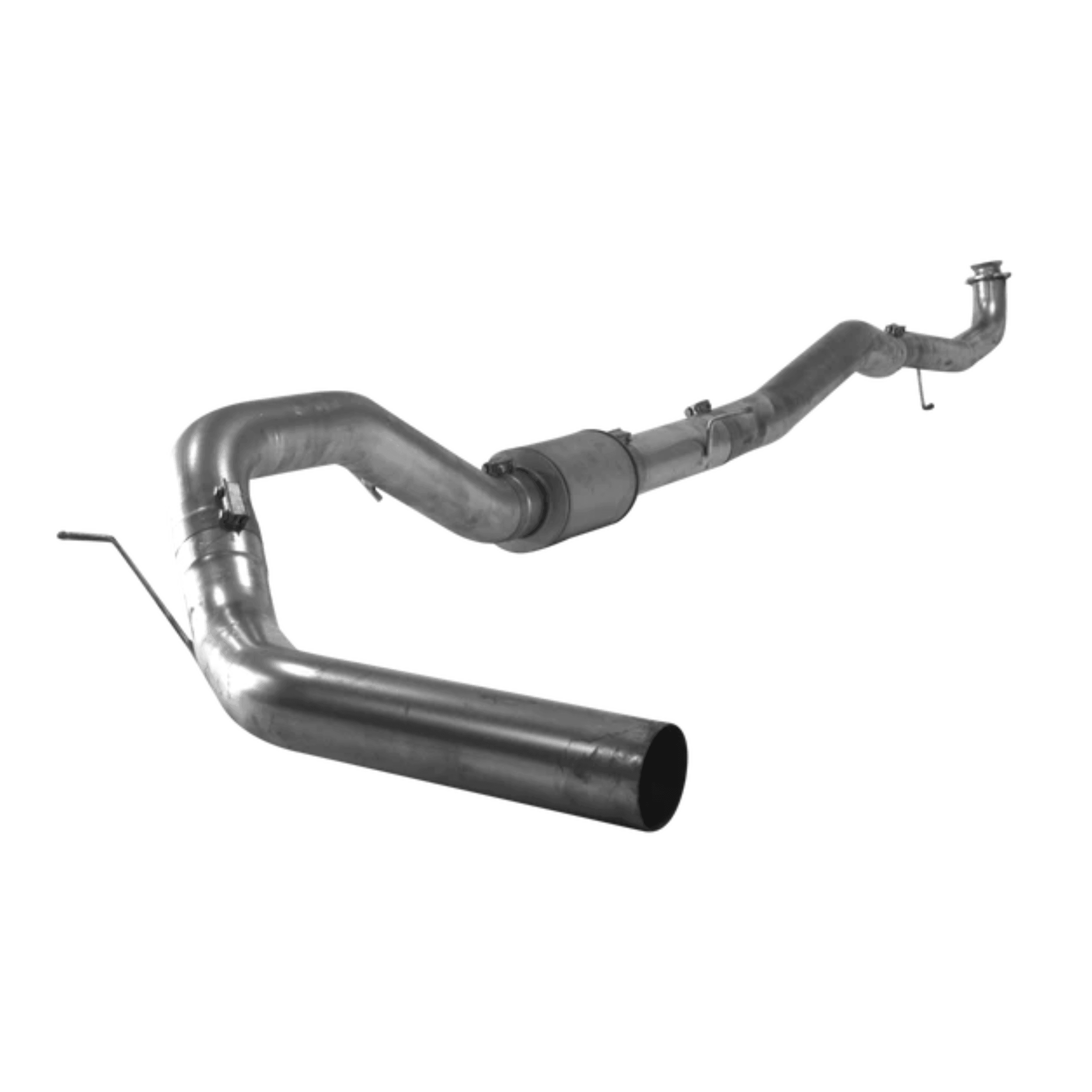 2020-2022 Duramax L5P 4" Downpipe Back Exhaust w/ Muffler (FLO-20141 / ...
