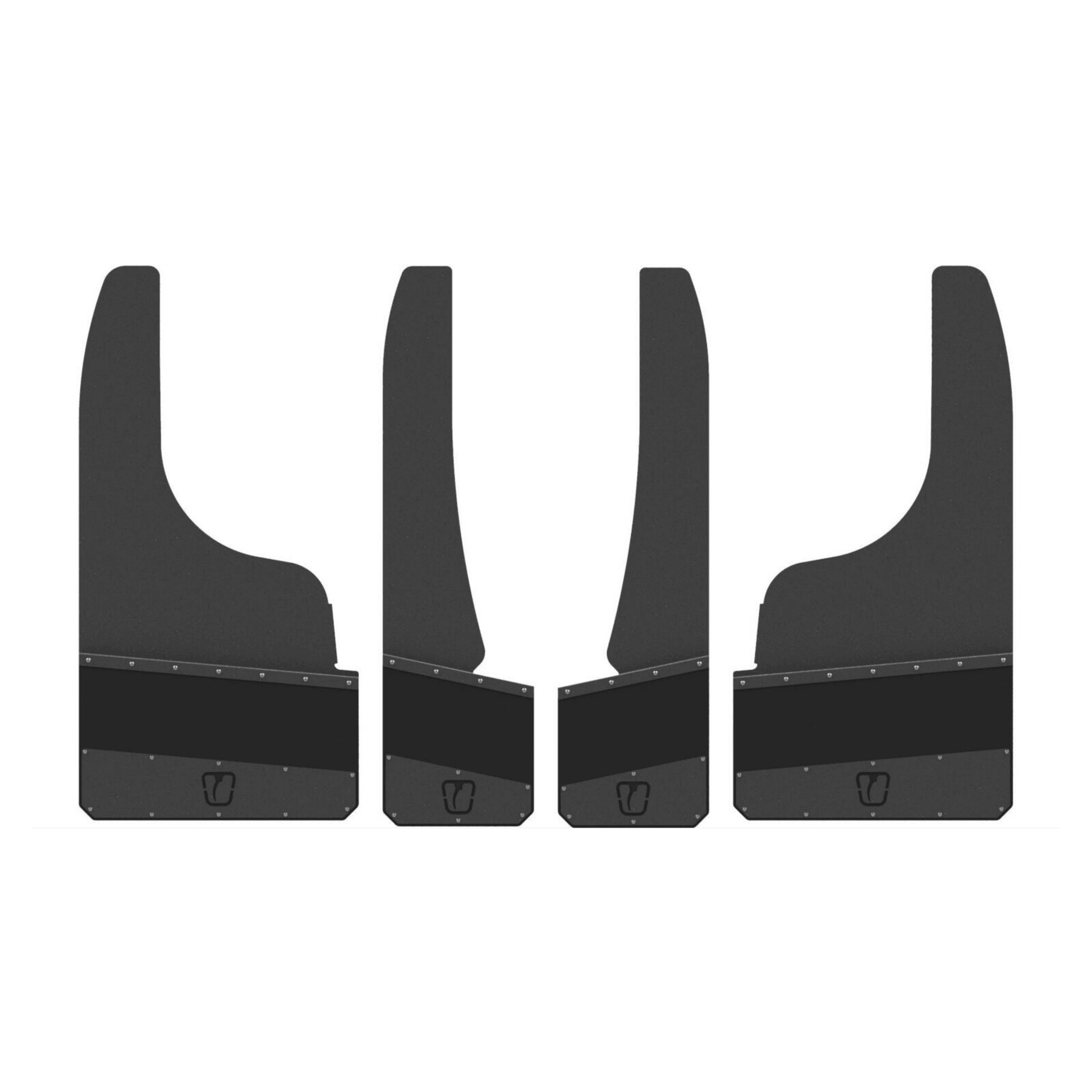 Trigger Industries Dually Long John Mud Flaps - Fully Customizable Mud ...