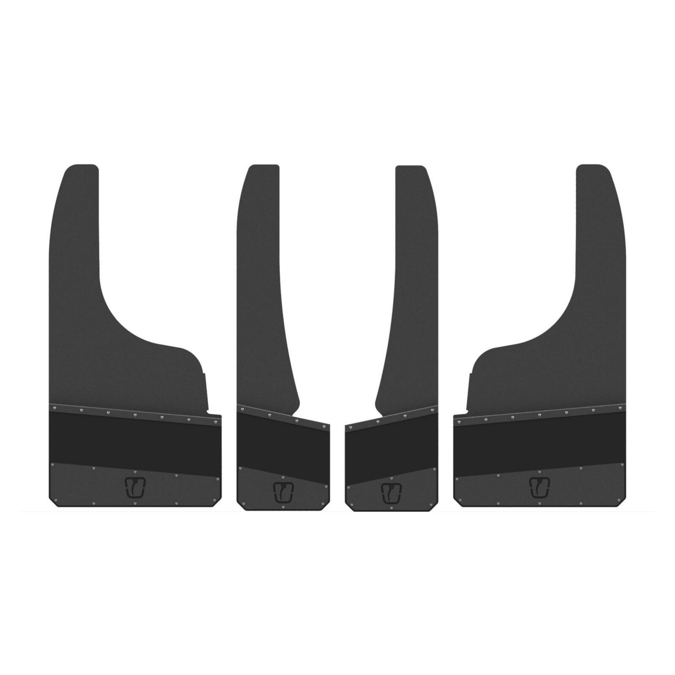 Trigger Industries Dually Long John Mud Flaps - Fully Customizable Mud ...